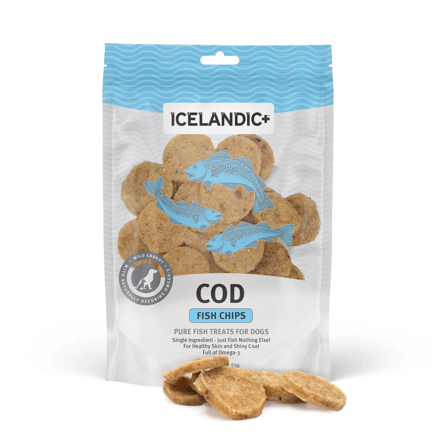 Icelandic+ Cod Skin Rolls Treat 3oz – Exotic Wings & Pet Things Inc