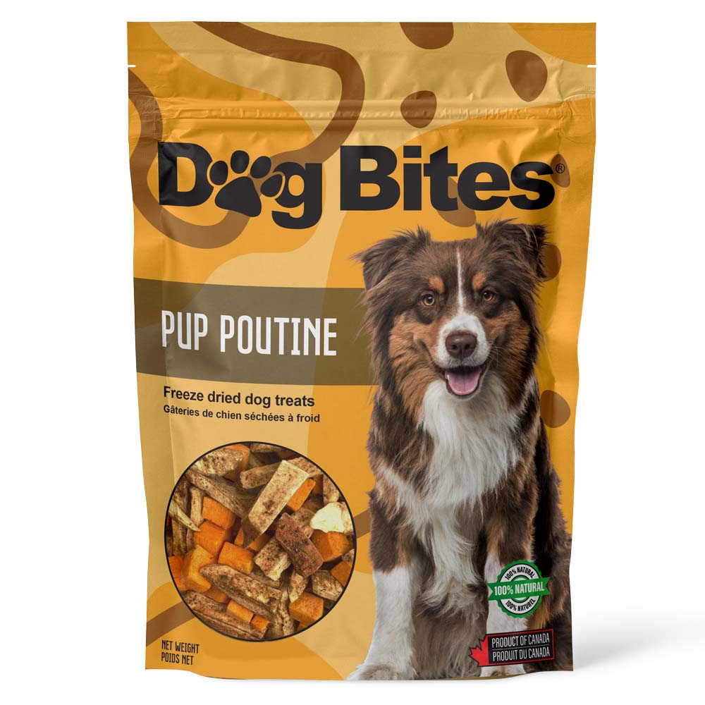 Freeze-Dried Pup Poutine Dog Treats this treat may be highly addictive ...