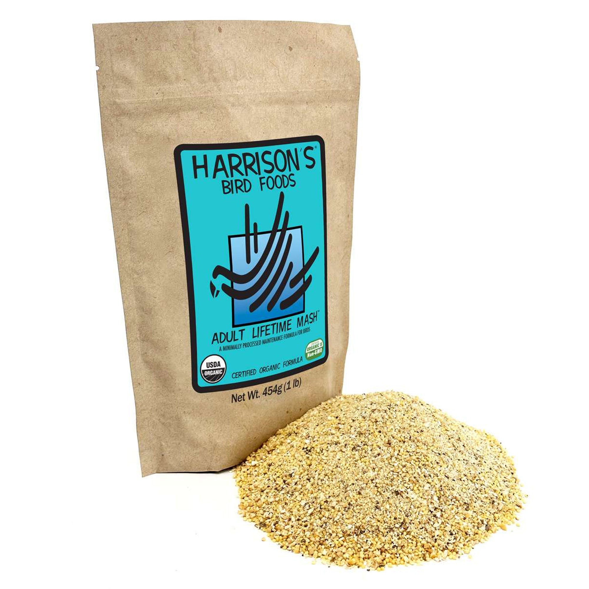 Harrison's Adult Lifetime Mash - 1 lb – Exotic Wings & Pet Things Inc