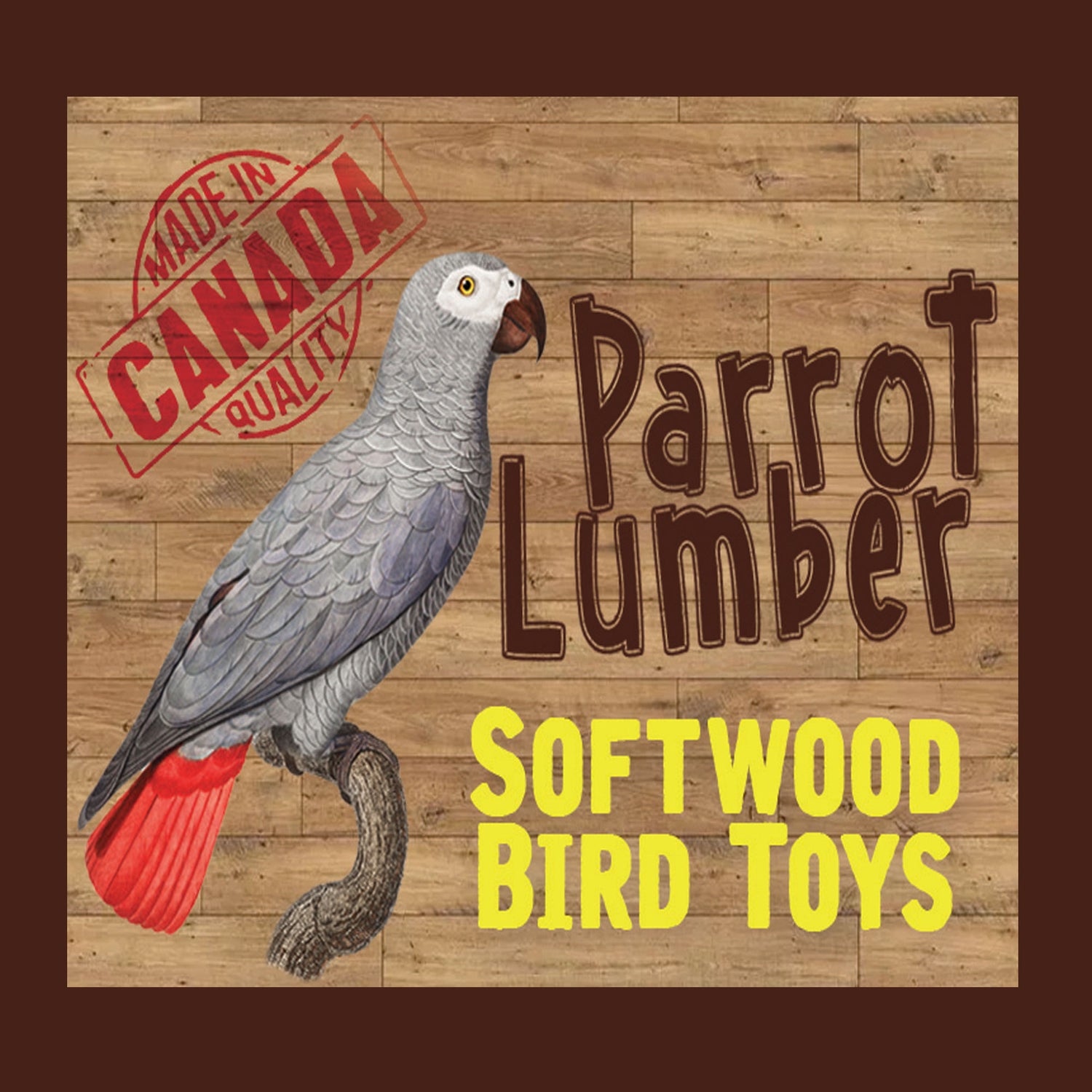 Parrot Lumber Assorted Natural Bird Hard wood Perches - Single Branch ...
