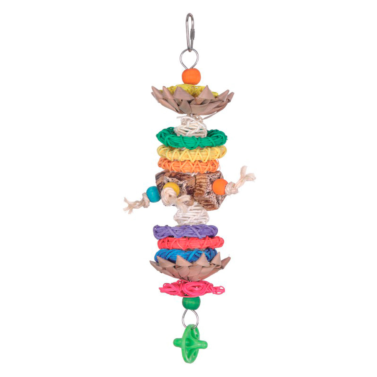 Tiv's Toys Jungle Stick Medium Bird Enrichment Toy – Exotic Wings & Pet ...