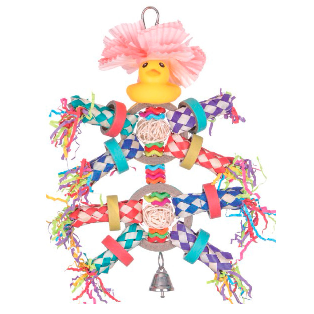 Tiv's Toys Quacker Bagels Bird Enrichment Toy – Exotic Wings & Pet ...