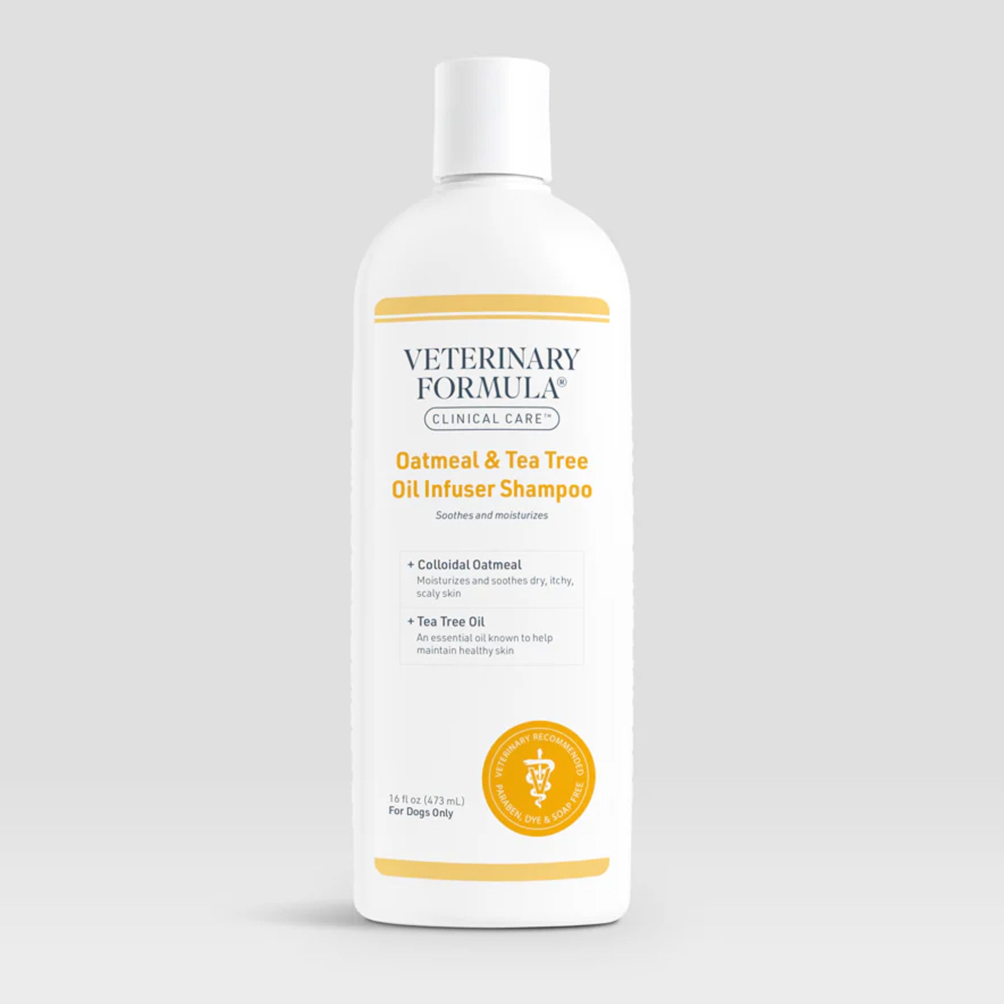 Veterinary Formula Oatmeal & Tea Tree Oil Infuser Shampoo - 16 oz ...