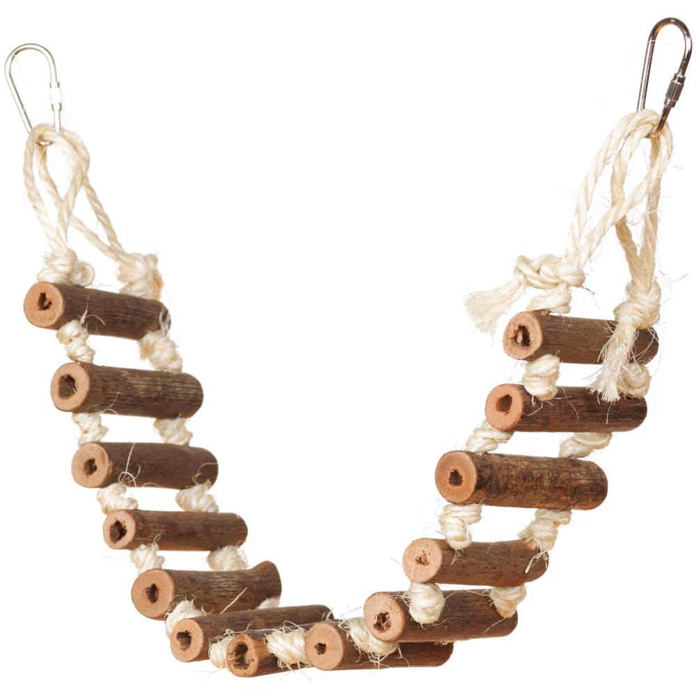 Prevue Hendryx Naturals Rope Ladder Small Bird/Small Pet - 62806 ...
