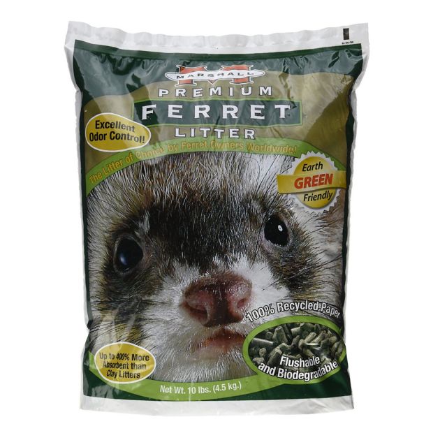 Marshall Premium Ferret Litter 10 lb – Exotic Wings and Pet Things Inc