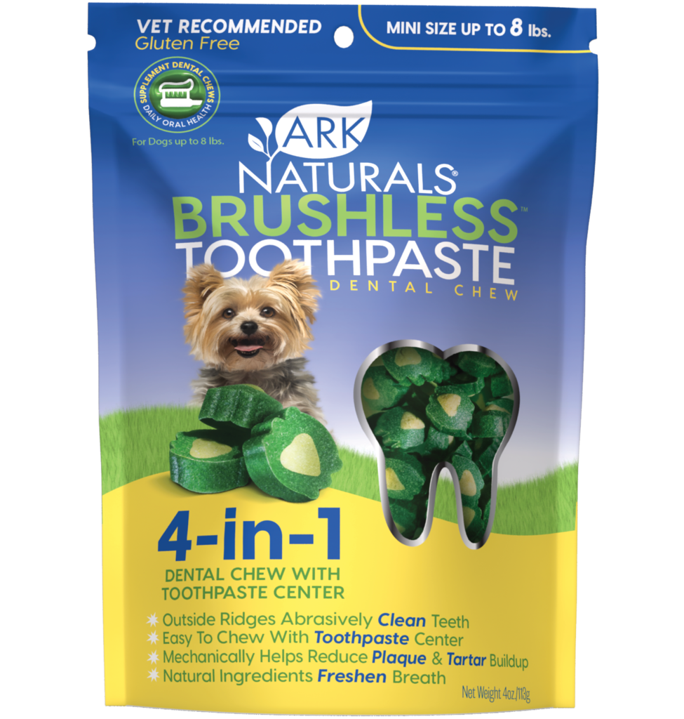 Ark Naturals Brushless Toothpaste Dental Chew – Exotic Wings & Pet ...