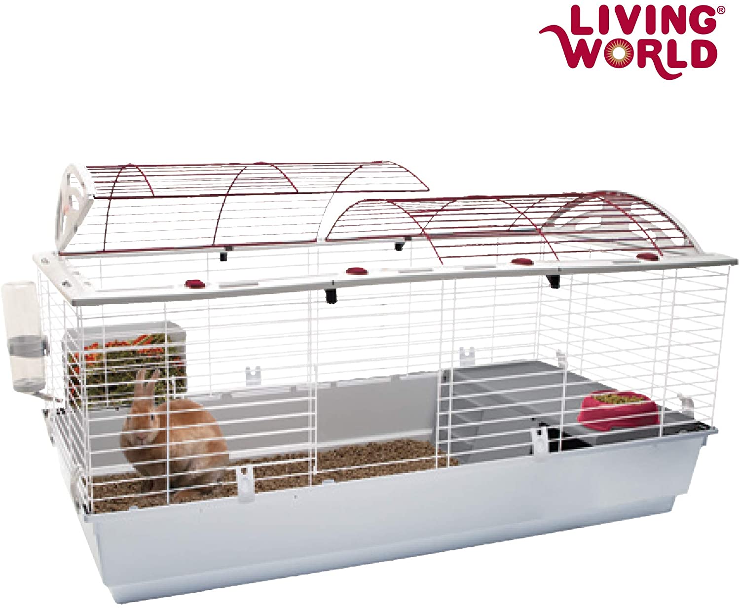 Living World Extra Large Deluxe Habitat Rabbit/Guinea Pig/Ferret - 618 ...