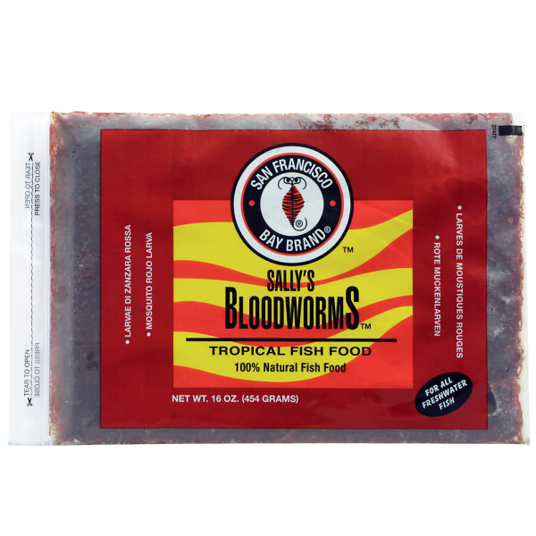 Frozen Bloodworms for Fish and Reptiles – Exotic Wings & Pet Things Inc