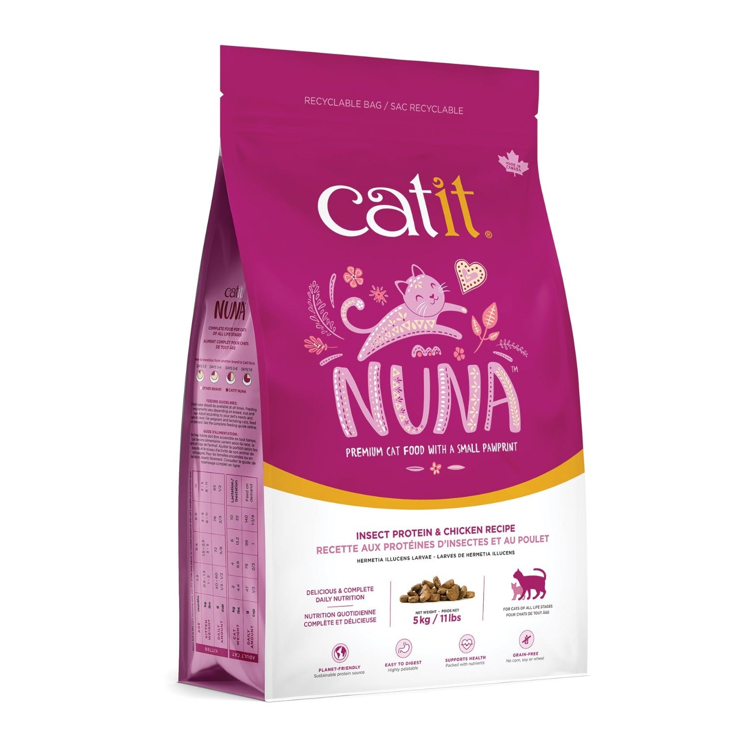 Nuna Insect Protein & Chicken Cat Food – Exotic Wings & Pet Things Inc