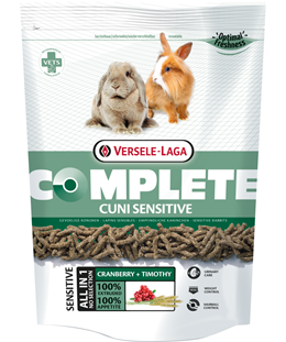 Versele-Laga Complete Cuni Sensitive Rabbit Food – Exotic Wings & Pet ...