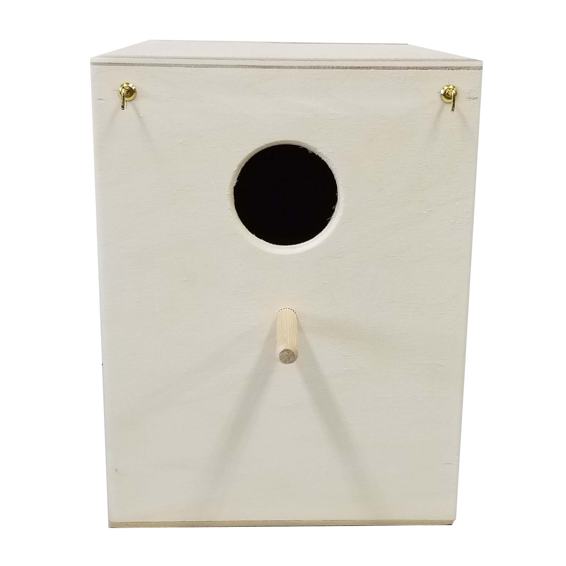 Cockatiel Nest Box - 12"H x 9"W x 11.5"L – Exotic Wings & Pet Things Inc