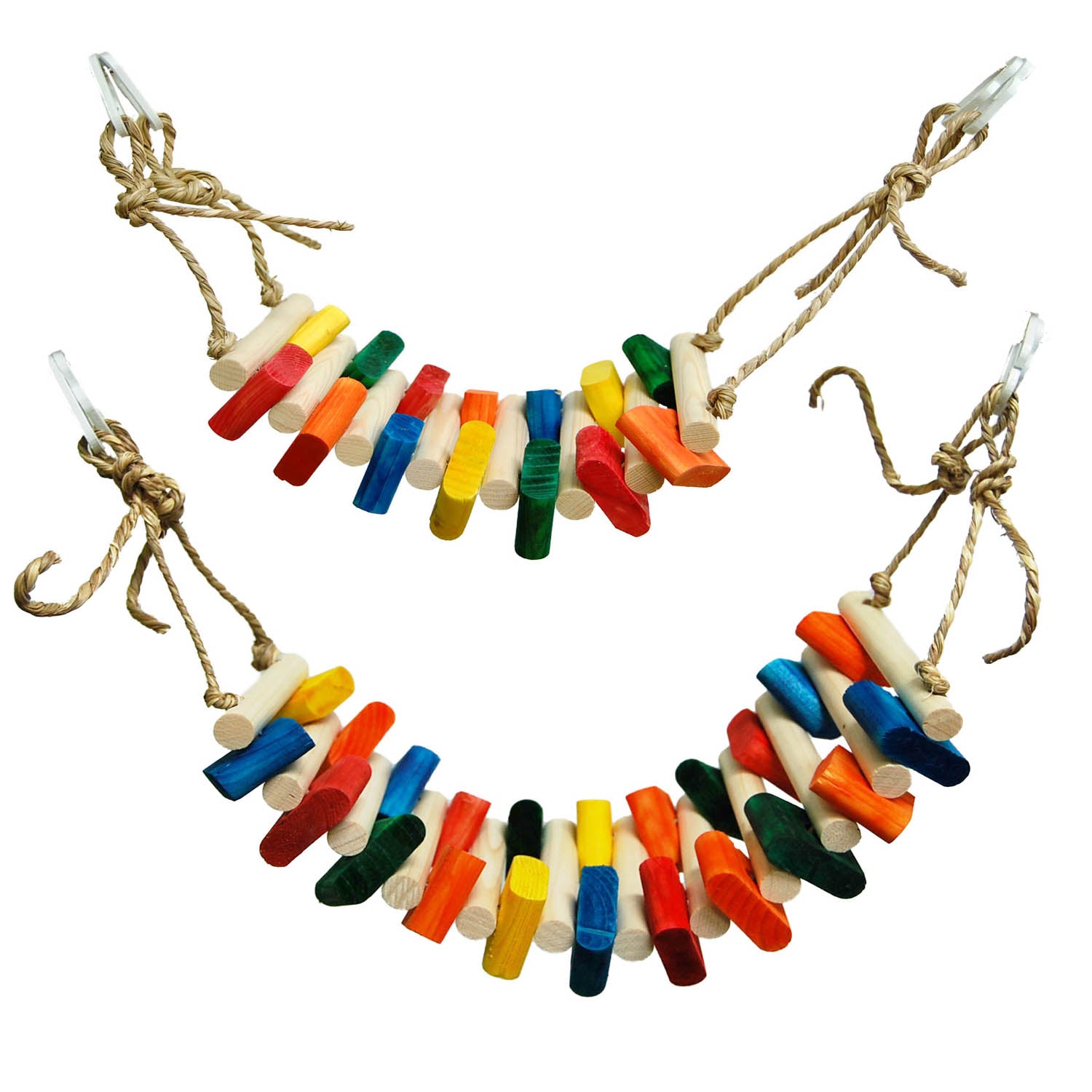 Zoo-Max Acrobat Parrot Ladder SM-MED-LG