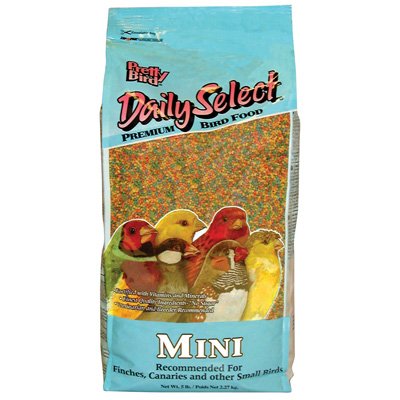 Pretty Bird Daily Select Premium Mini Pellet Finch / Canary / Parakeet ...